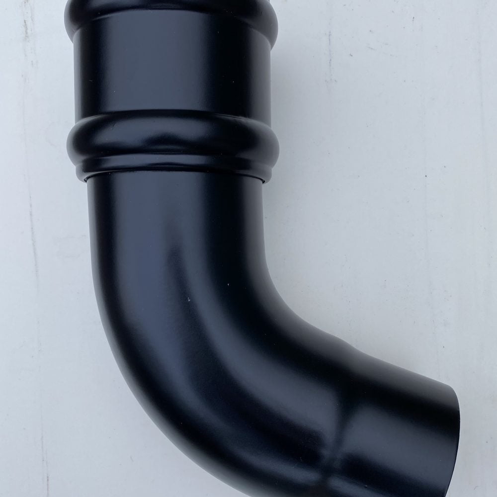 Circular Cast Collar 112 deg Single Bend | Gutters Direct