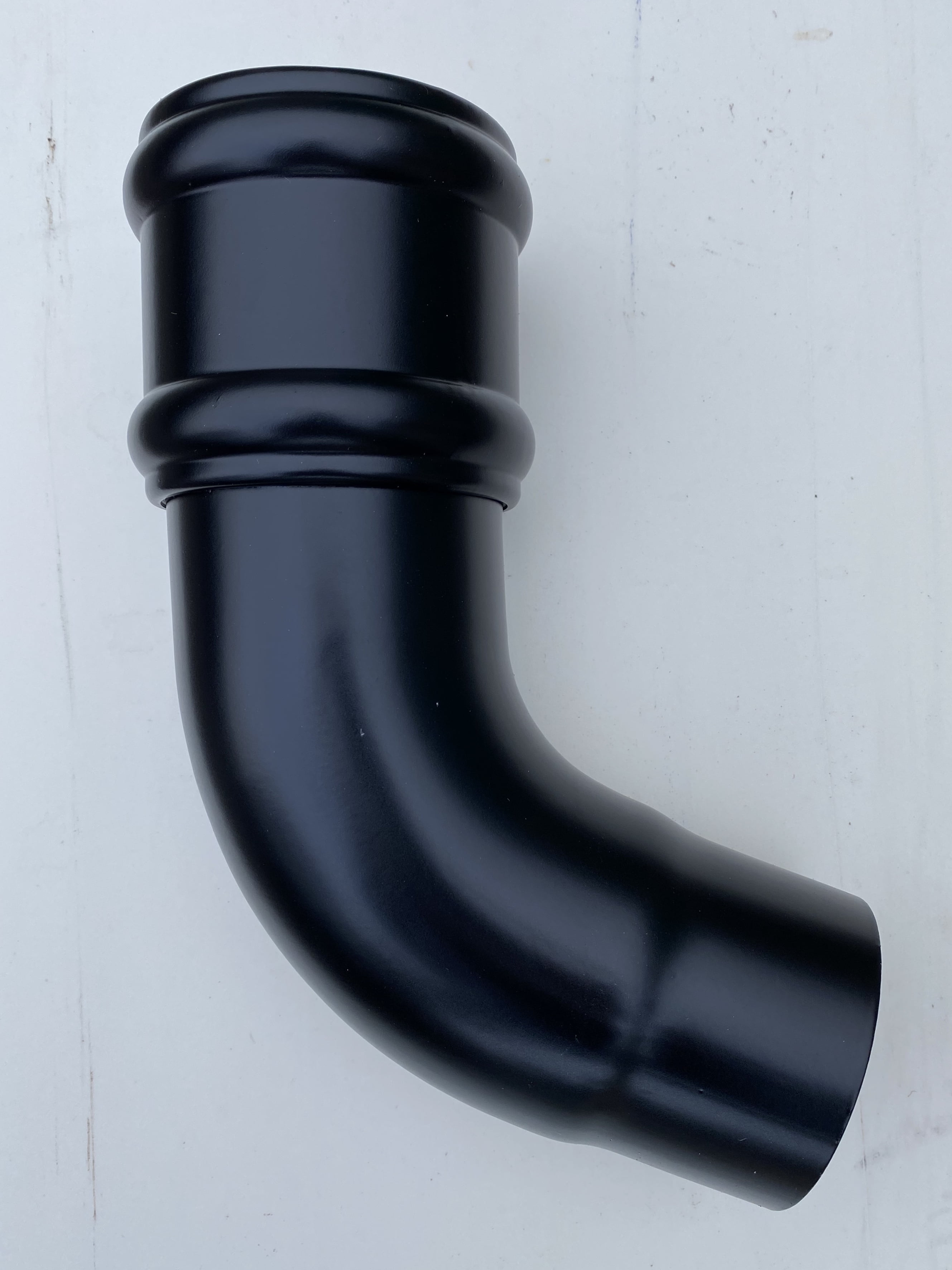 Circular Cast Collar 112 deg Single Bend | Gutters Direct