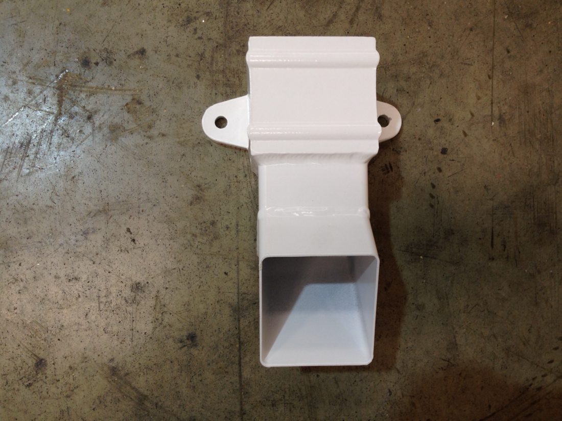 Cast Eared Square/Rectangular Shoe | Gutters Direct