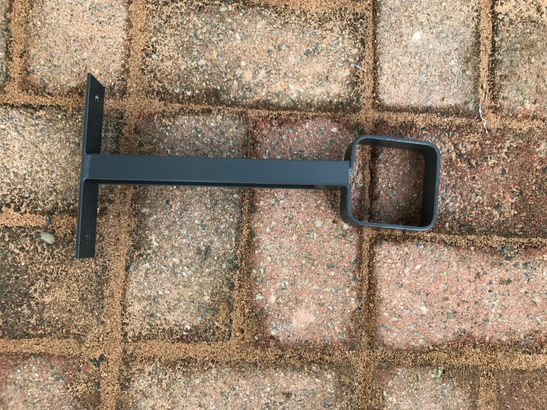Swaged Square 30-200mm Adjustable Pipe Clip | Gutters Direct