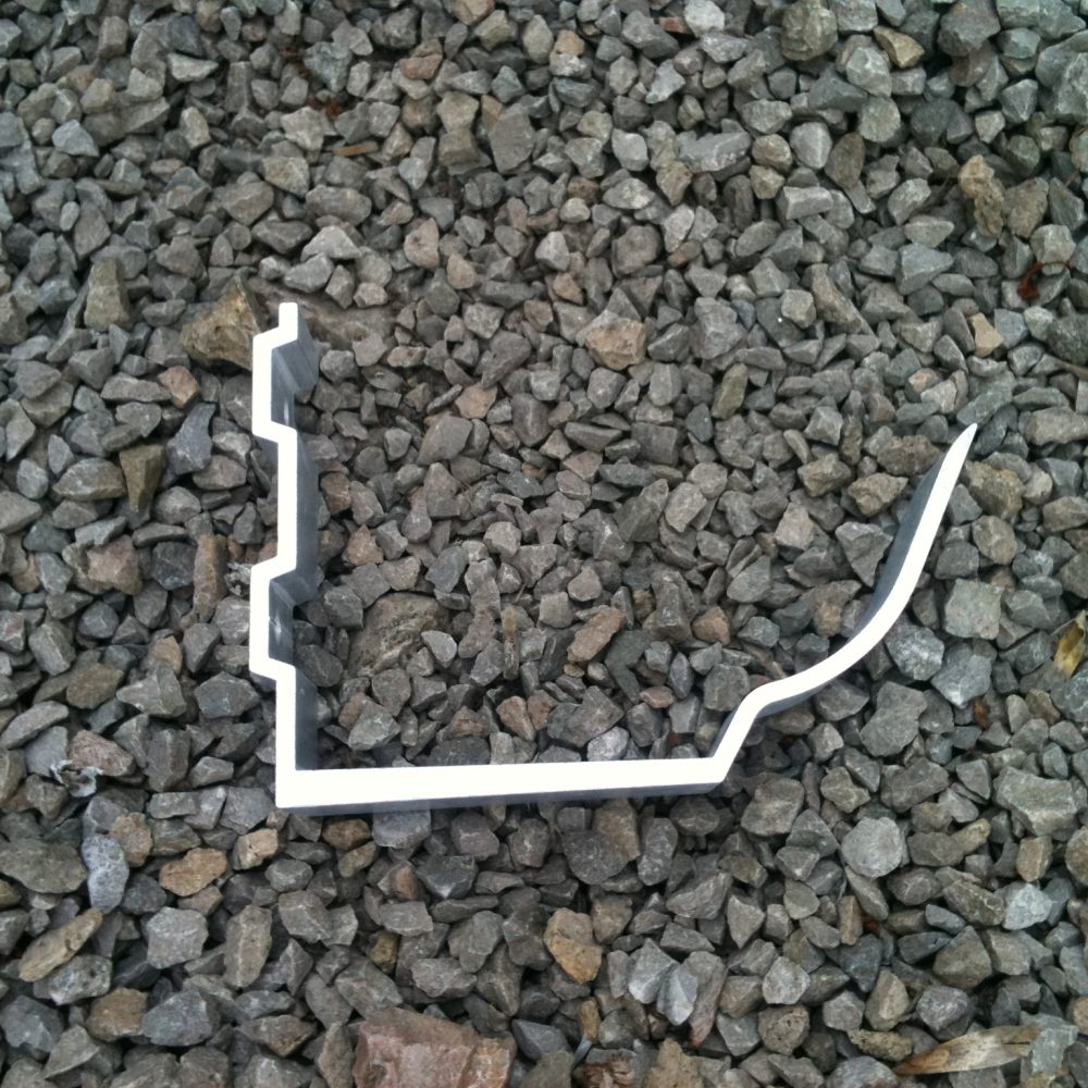 Extruded Vintage Ogee Aluminium Gutter
