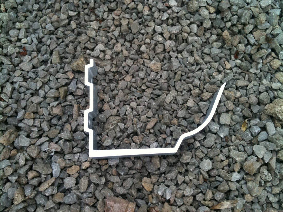 Extruded Vintage Ogee Fascia Bracket | Gutters Direct