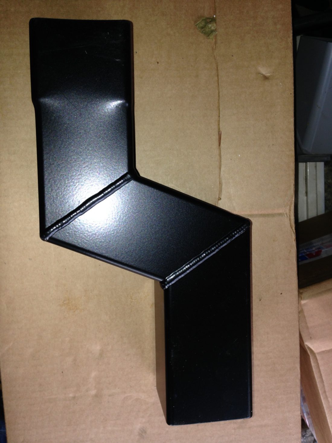 Swaged Square/Rectangular Swan neck | Gutters Direct