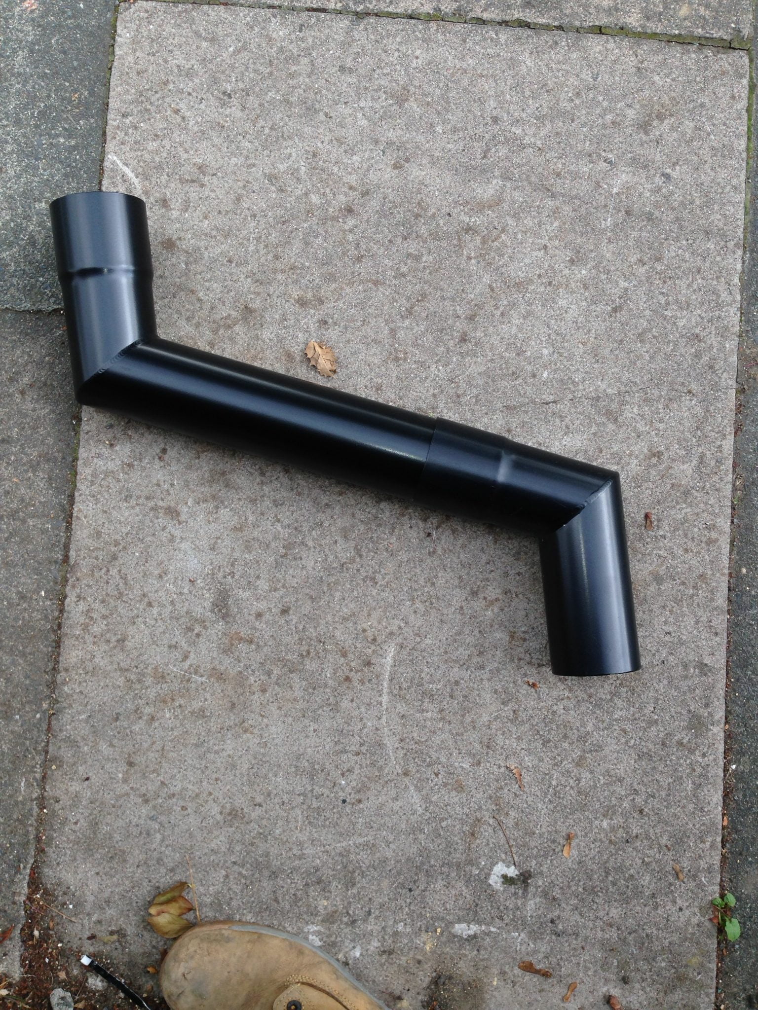 Circular Swaged Swan neck - Gutters Direct