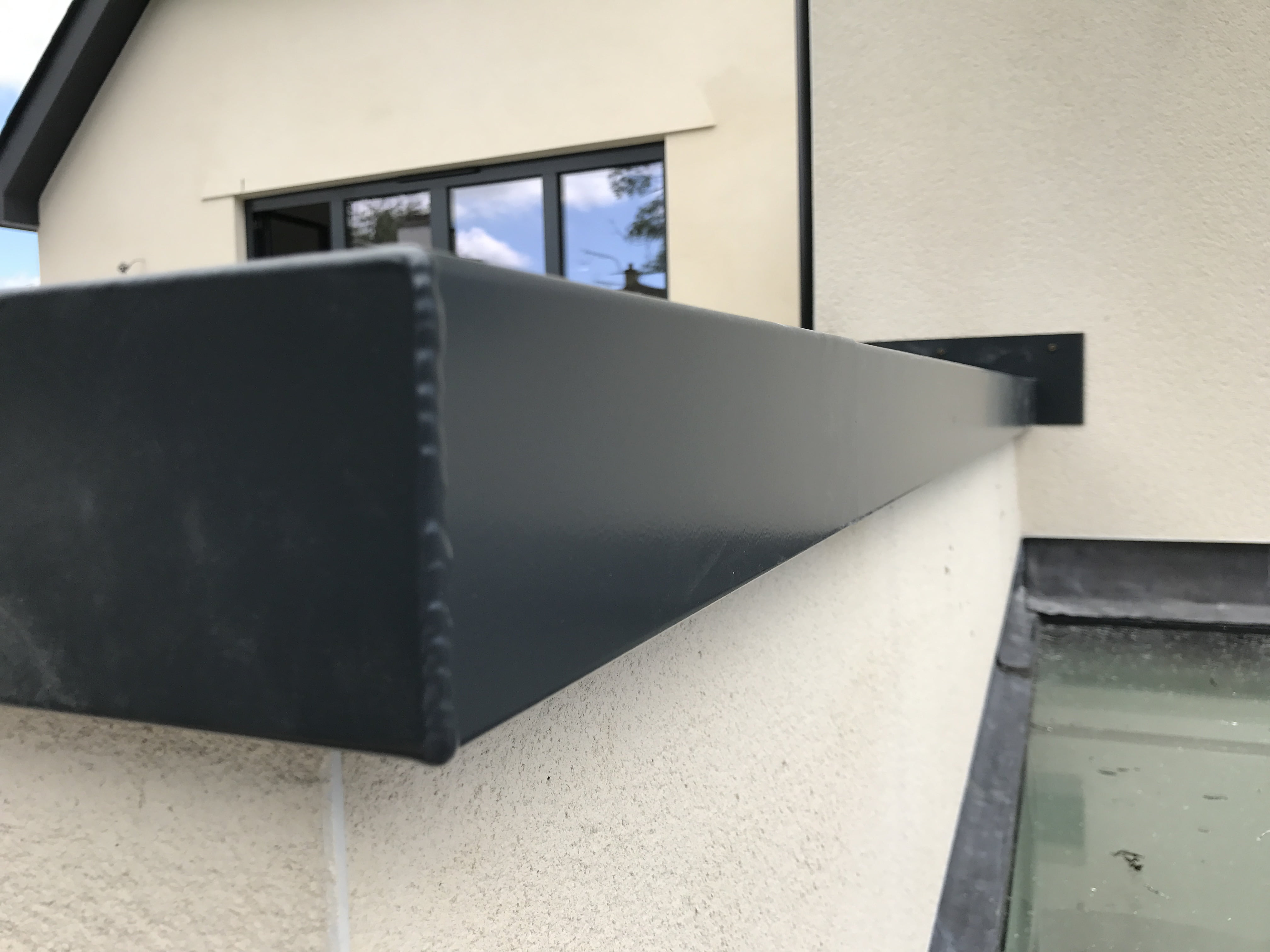 Pressed Aluminium Wall Coping/Fascias/Soffits | Gutters Direct